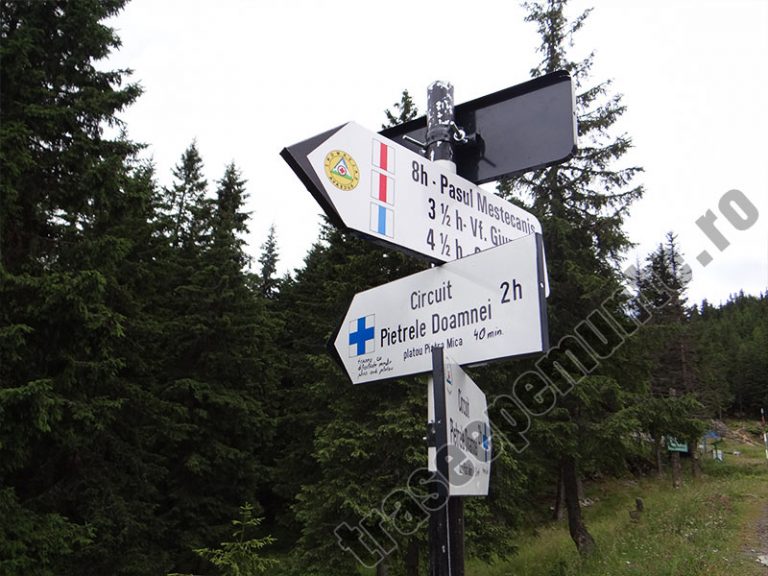 Traseu spre Pietrele Doamnei și Varful Rarau, de la Hotel Rarau. Muntii ...