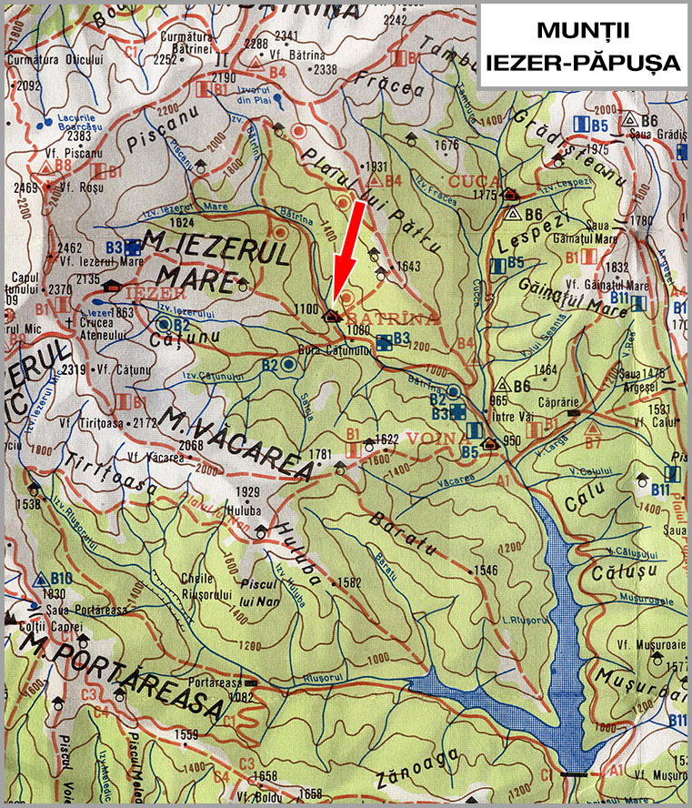 Cazare si preturi la Cabana Batrana din Muntii Iezer-Papusa ...